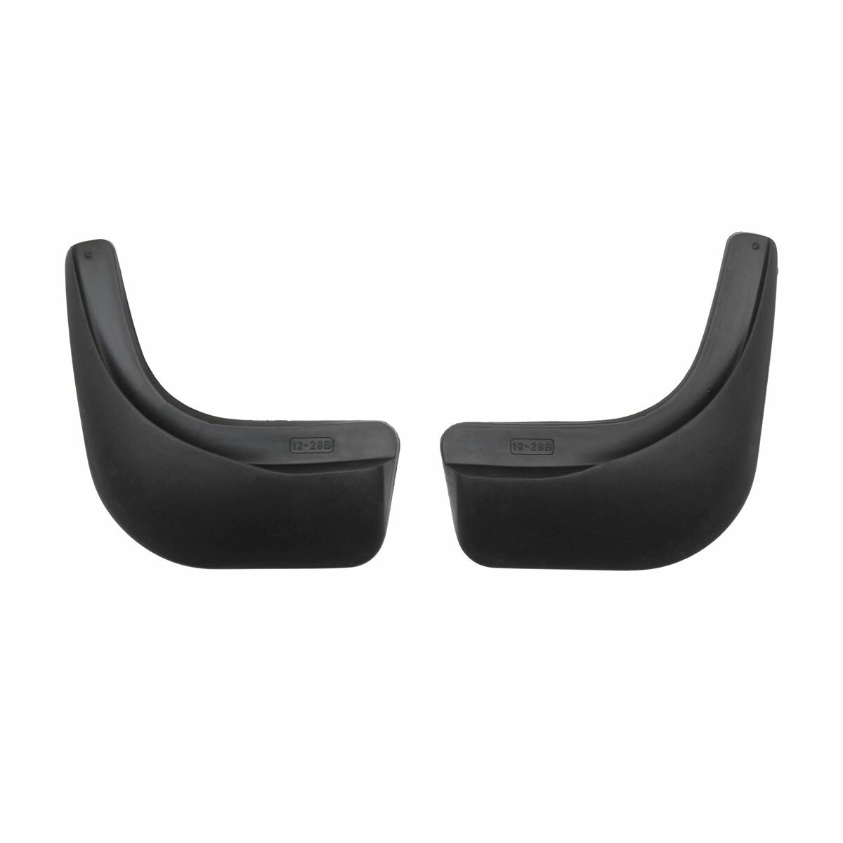 Брызговики Norplast для Chevrolet Spark в кузове M300, хб, задние, Черный, 2011-арт. NPL-Br-12-28B