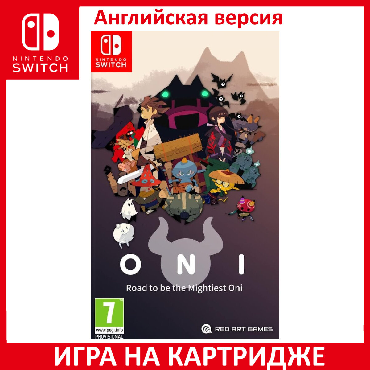 Игра ONI: Road to be the Mightiest Oni Switch Английский язык Картридж на Nintendo Switch