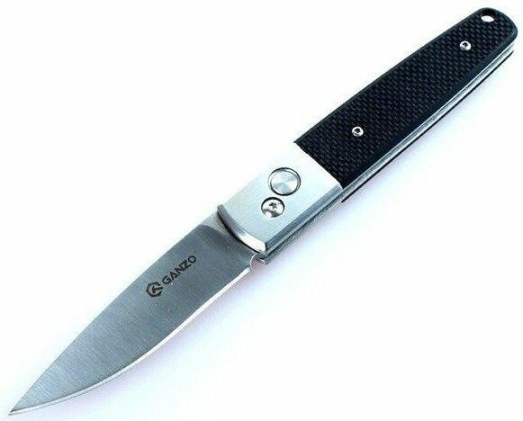 Нож складной Ganzo G7211 Клинок 8 см Чёрный