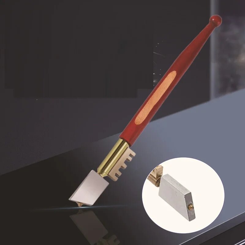 Профессиональный стеклорез LIXIU 170 мм красный 1pcs