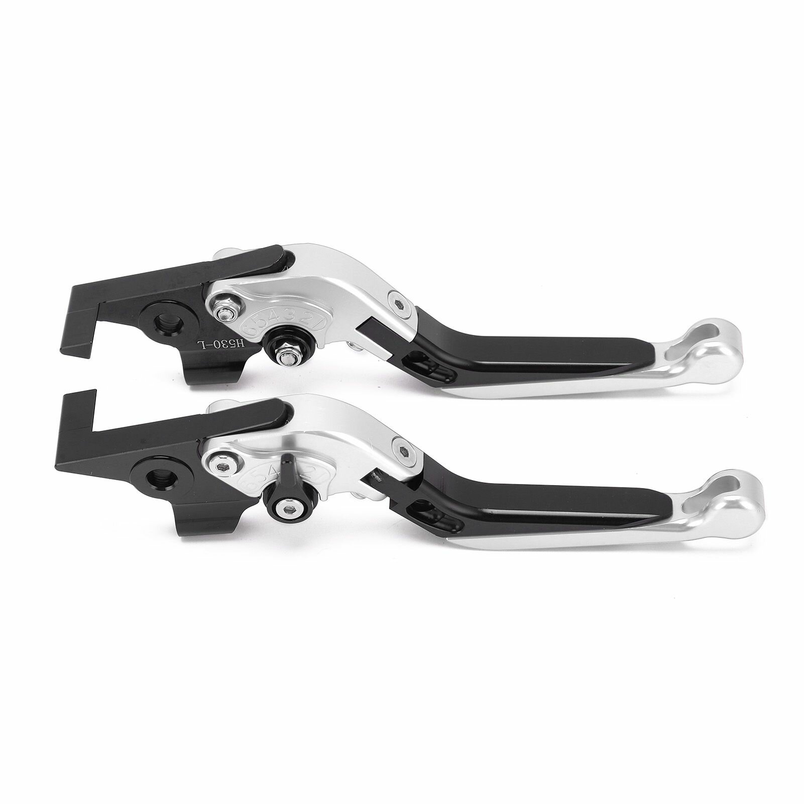 Ручки руля для Yamaha TMAX серебряные