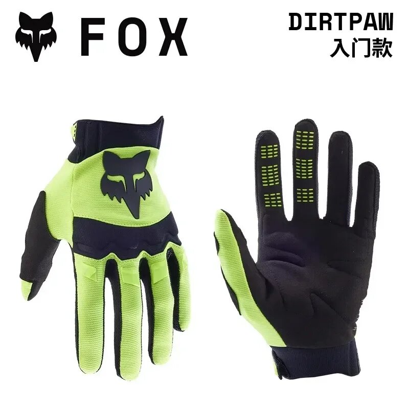 Мотоциклетные перчатки Fox Head DIRTPAW для велосипеда ATV UTV DH, внедорожные велосипедные перчатки для мотокросса, мужские перчатки для гонок на горном велосипеде, MTB, унисекс Зеленый, XL, green