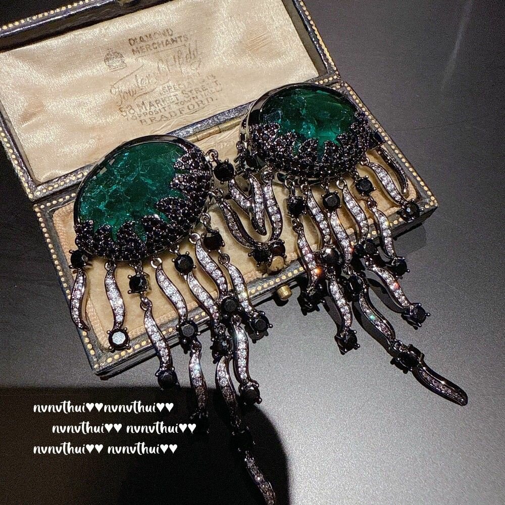 Серьги, хрусталь