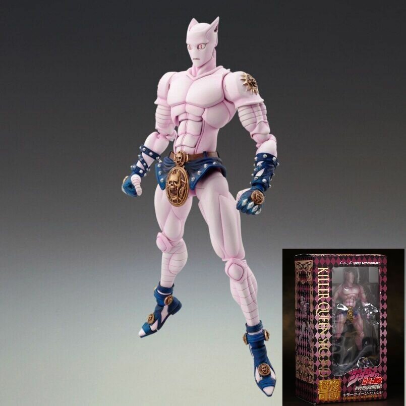 Фигурка Невероятные приключения ДжоДжо Корль Убийца / Killer Queen / JoJo (18см) розовый