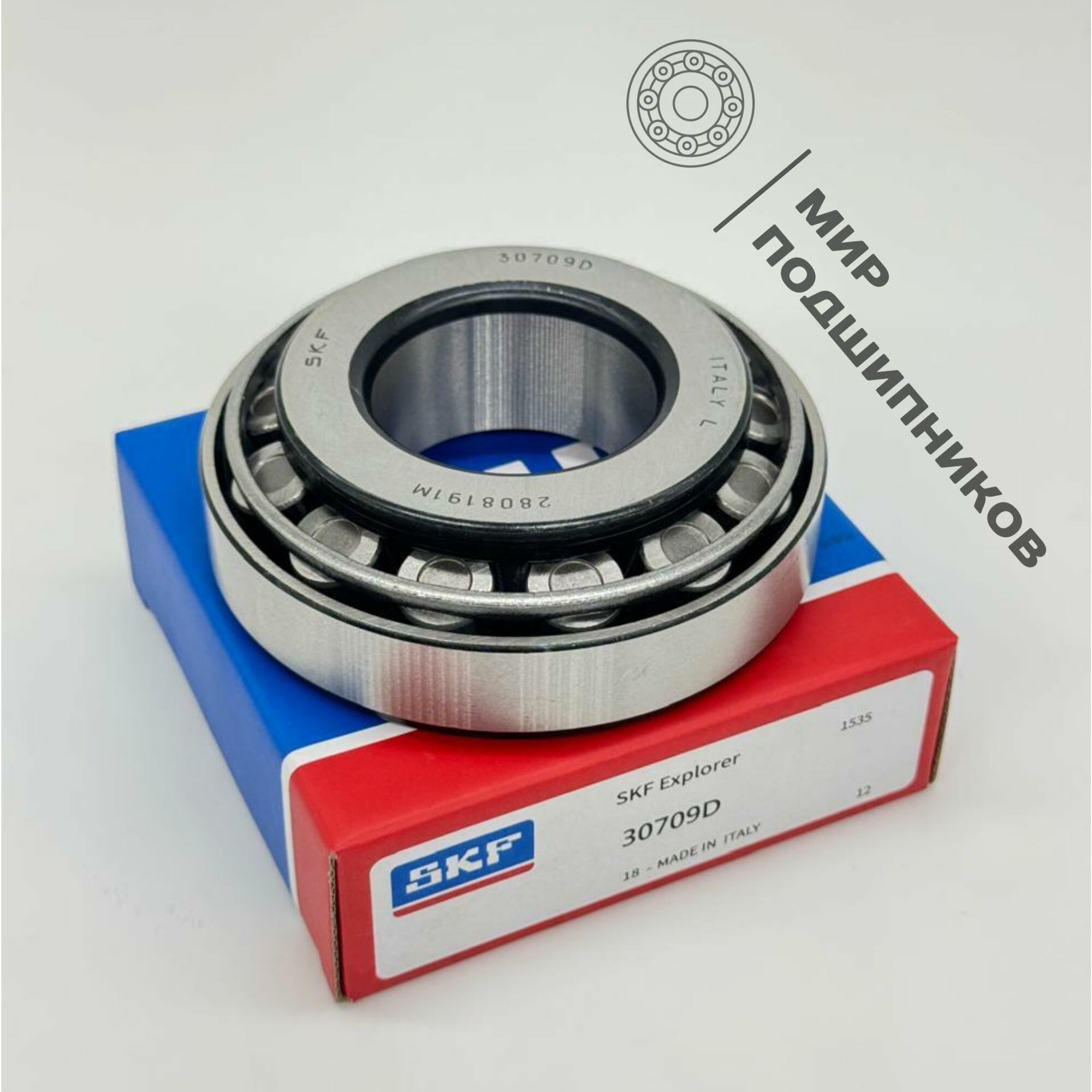 Подшипник SKF 30709D аналог (27709) 45х100х31.85 задний мост Газ, передний Газ-66, ведущий мост автопогрузчиков.