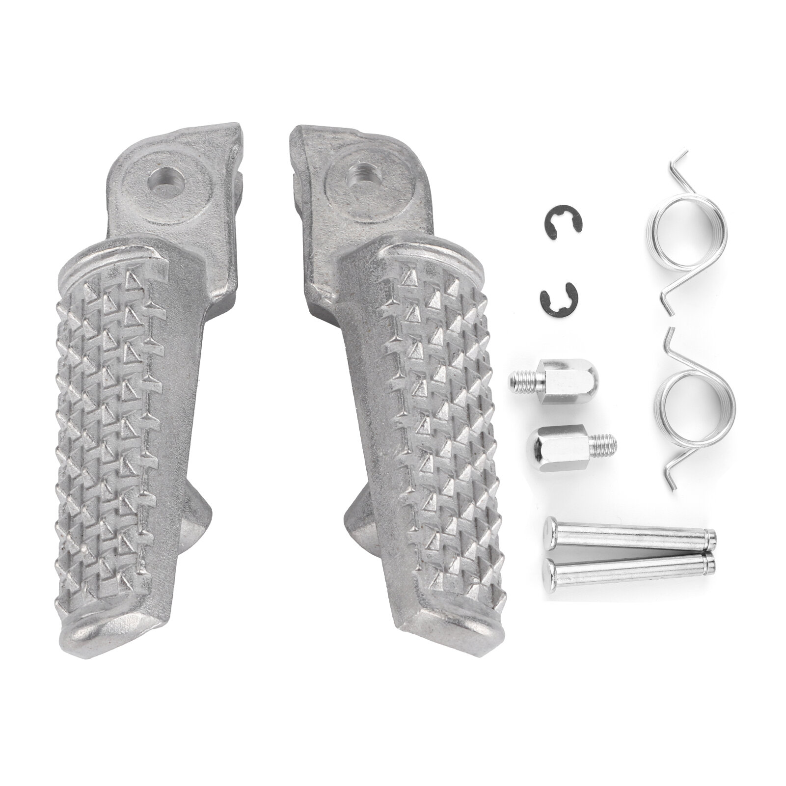 Комплект передних подножек для мотоцикла Honda CBR600RR 2007–2014 годов выпуска.