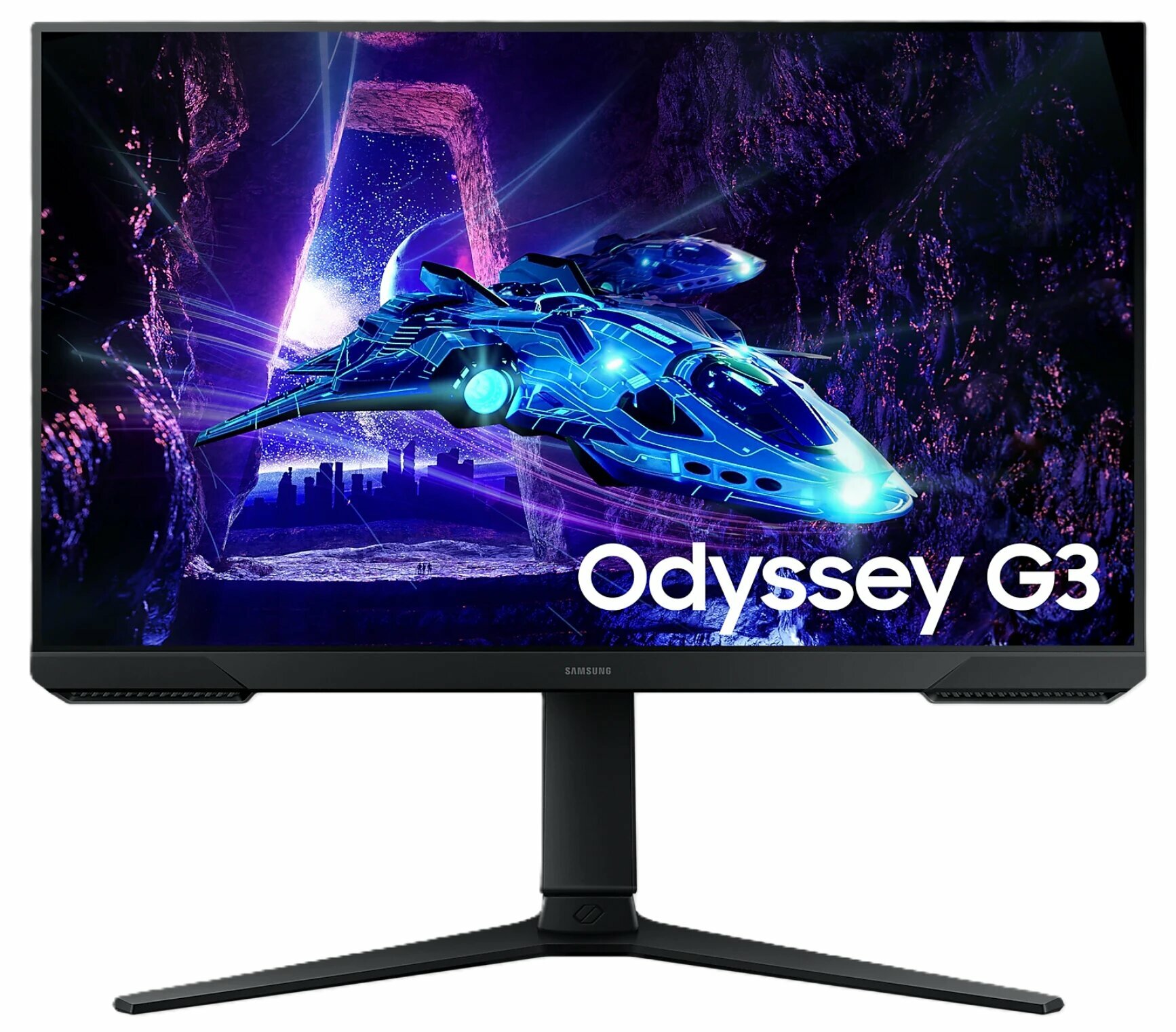 24" Монитор Samsung Odyssey G3 G30D S24DG300EI, черный (1920x1080, 180 Гц, VA, LED)
