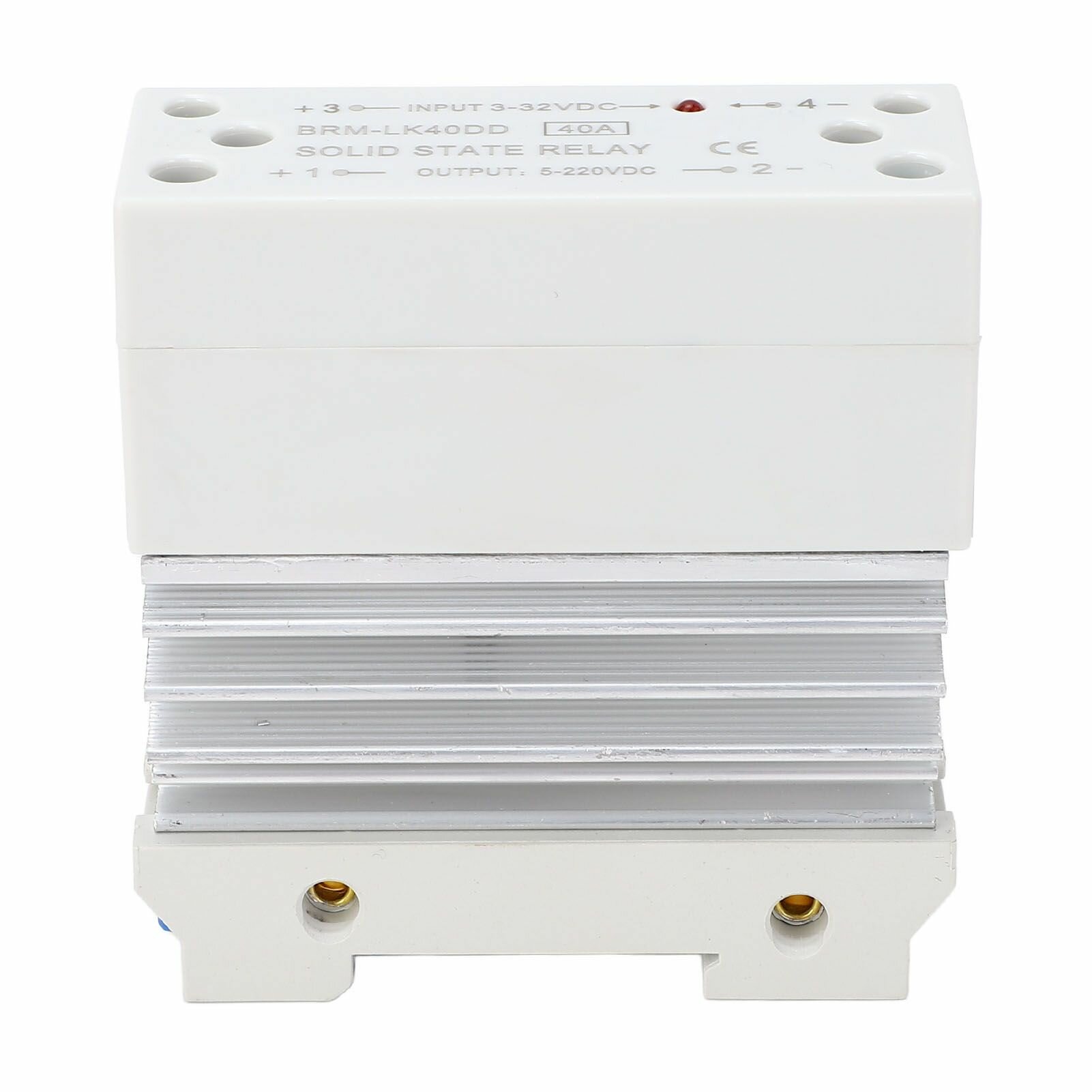 Твердотельное реле 40A, 3-32VDC, 5-220VDC, однофазное твердотельное реле