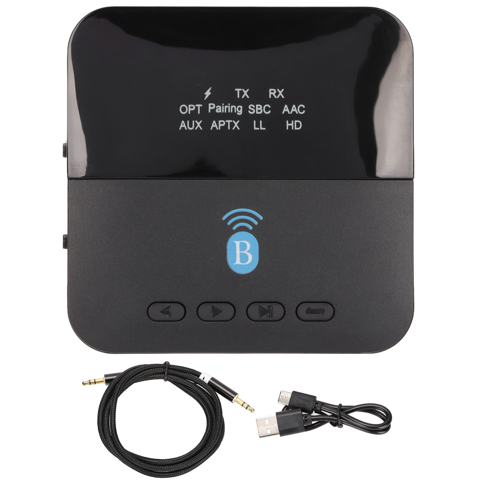 Bluetooth-адаптер HiFi, 2-в-1, передатчик-приемник, без потерь