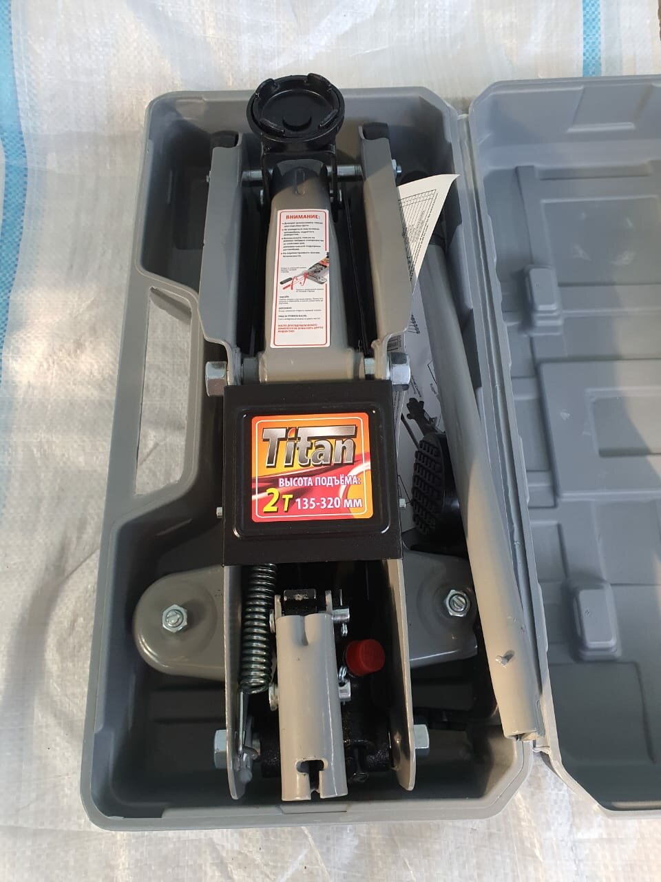 Домкрат Подкатной 2 Тонны Титан