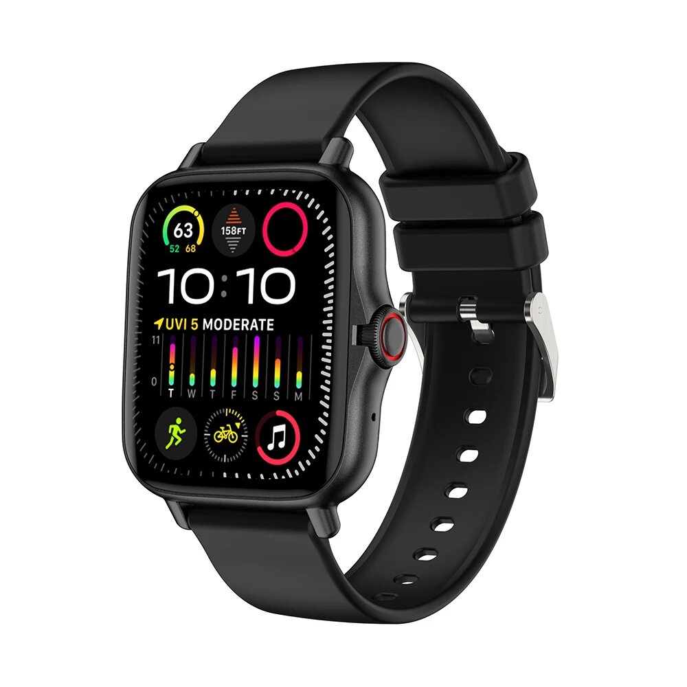 Умные часы C19pro черные, 1.44", Bluetooth
