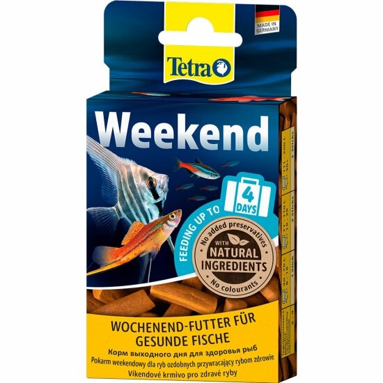 Корм для рыб выходного дня Tetra Weekend продленного действия 20 палочек