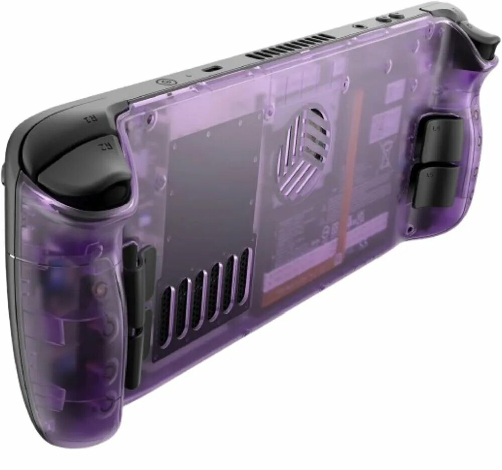 Прозрачная задняя панель JSAUX, совместимая с OLED/LCD Steam Deck