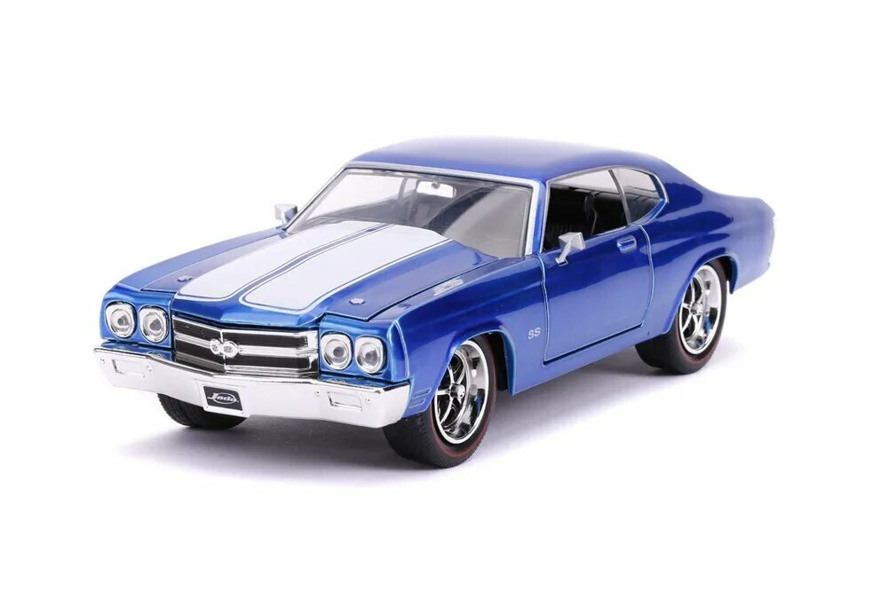 Машинка Jada Toys Big Time Muscle 1970 Chevy Chevelle SS Blue 1: 24 Die cast Vehicle