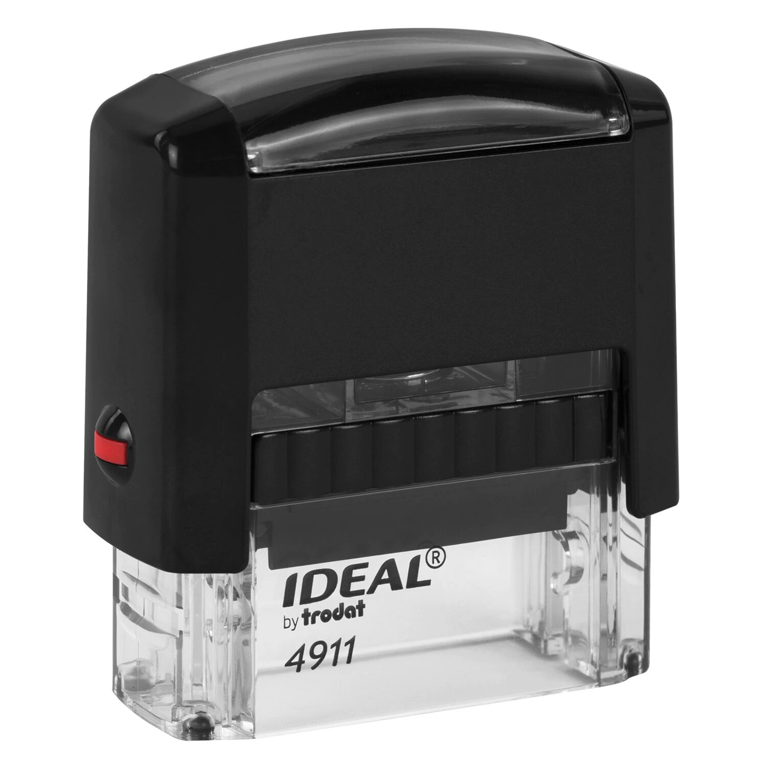 Штамп стандартный "вход №", оттиск 38 х 14 мм, синий, TRODAT IDEAL 4911 DB — 1.22, 161488