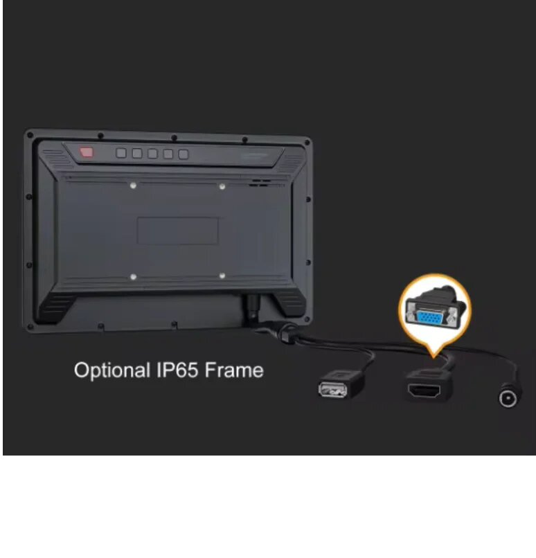 LILLIPUT FA1019/T FA1019/C 10.1-дюймовый ЖК-монитор FA1019T, IP65 Frame