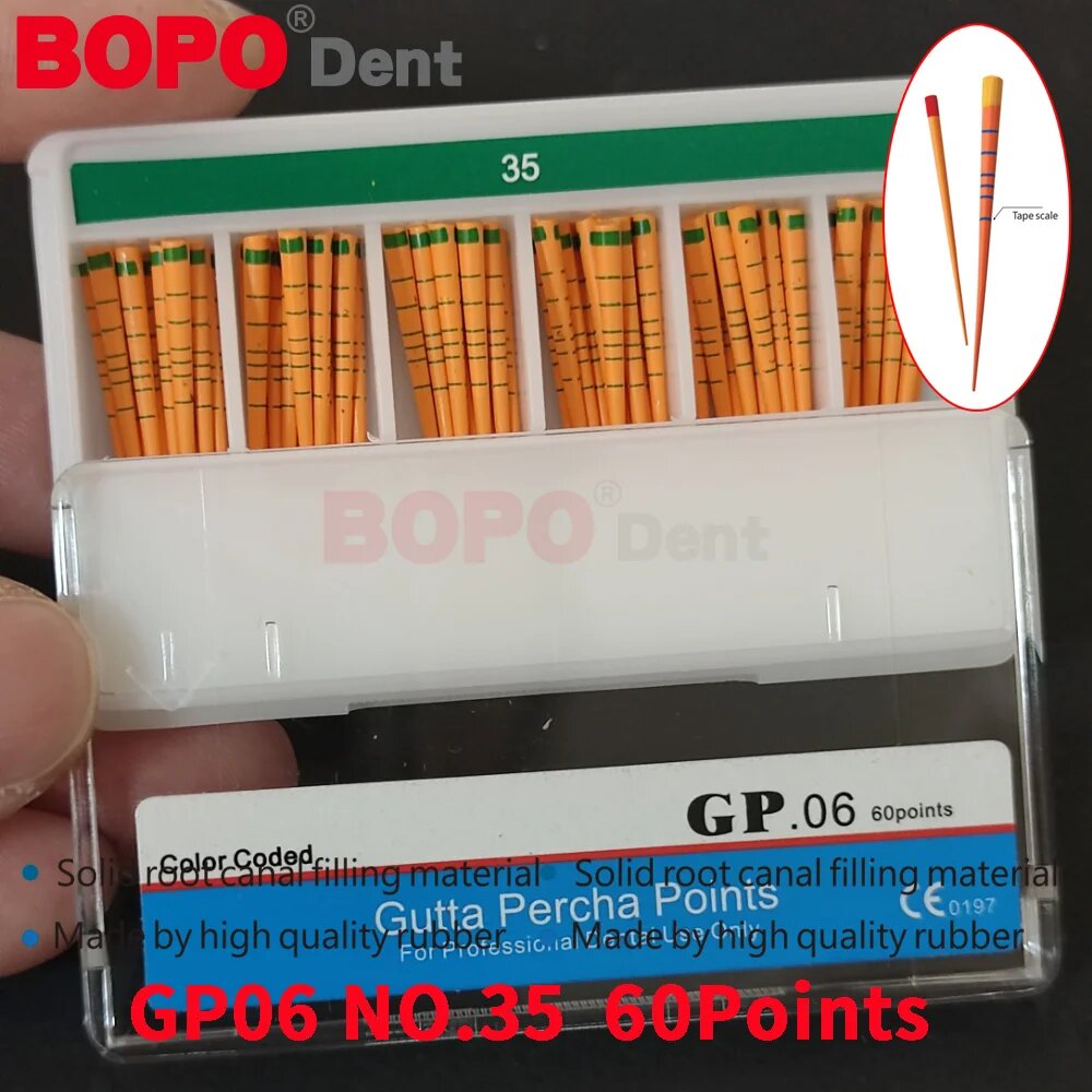 Gutta Percha Points GP06 NO.35 60points