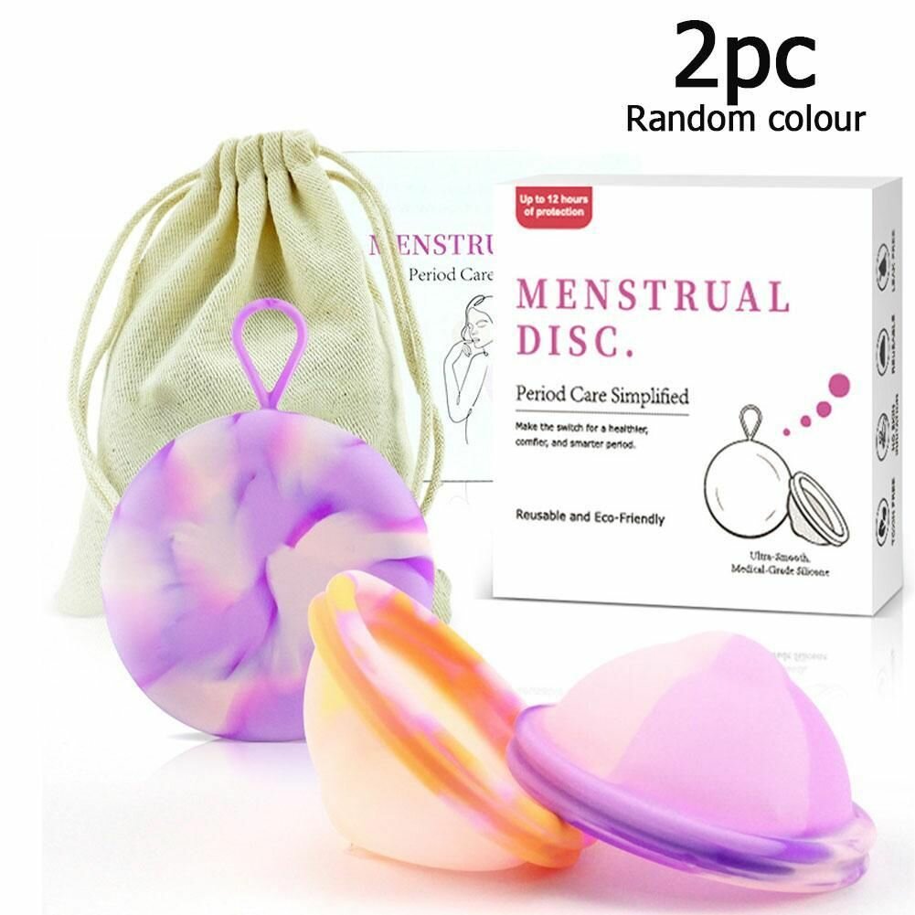 Менструальная чаша силиконовая, цветная