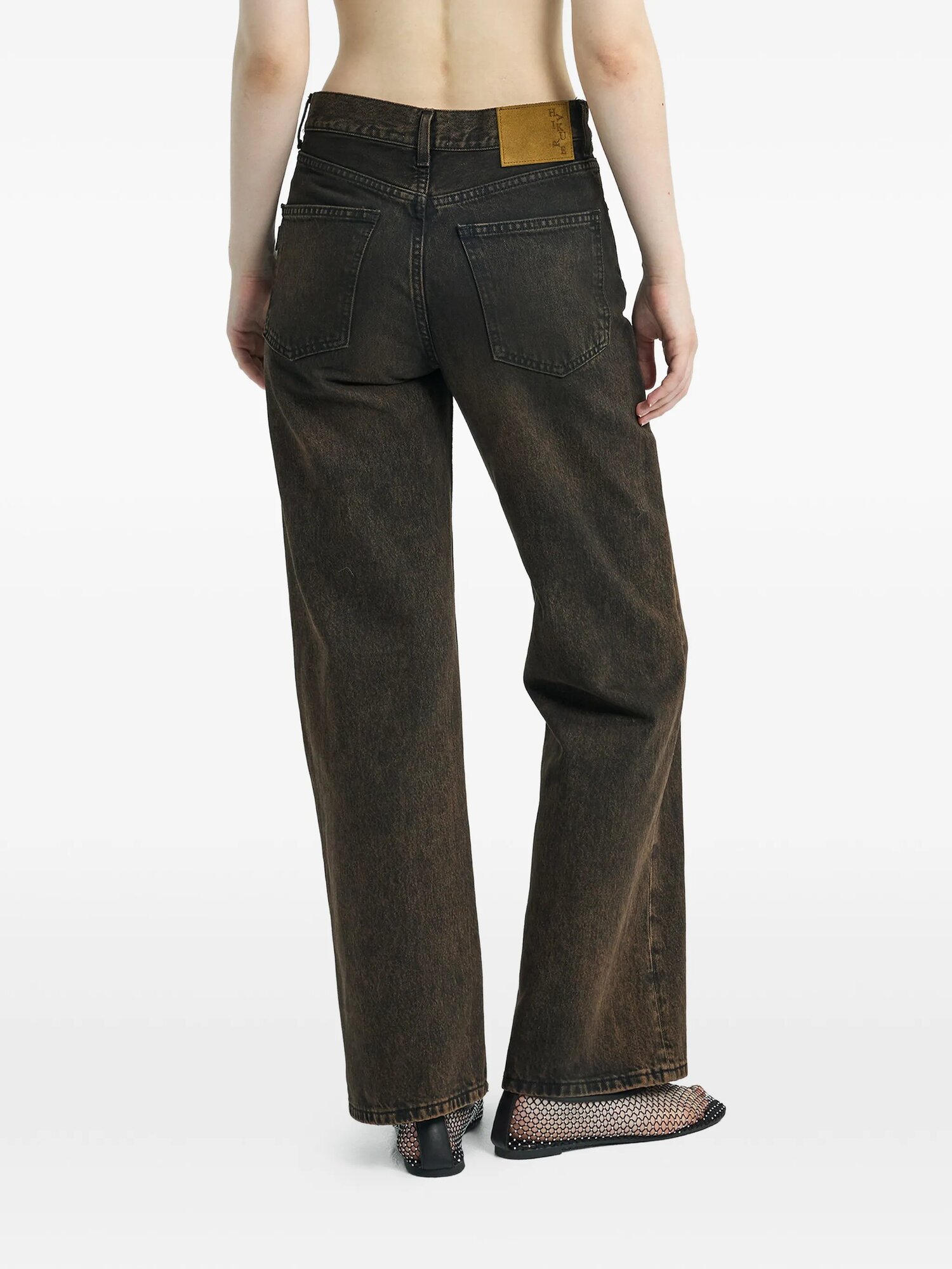 Джинсы Haikure Five-pockets jeans, размер 6, brown — фото 1
