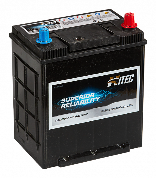 Аккумулятор автомобильный HITEC 45B19L 38Ah 360A оп 187x127x225