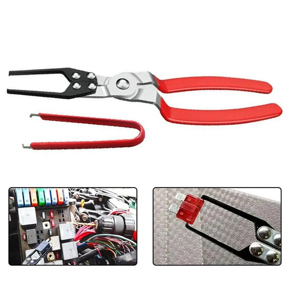Пliers для извлечения реле и инструмент для удаления предохранителей, Инструмент для извлечения реле автомобильных предохранителей