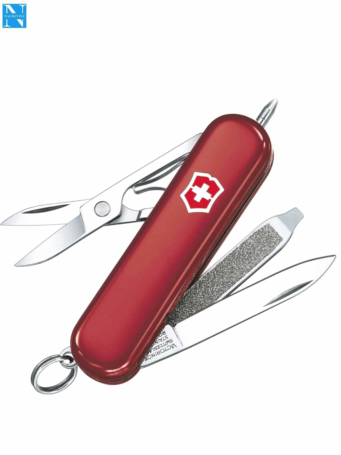 Нож перочинный VICTORINOX Signature lite 0.6226, 58мм, 7 функций, красный