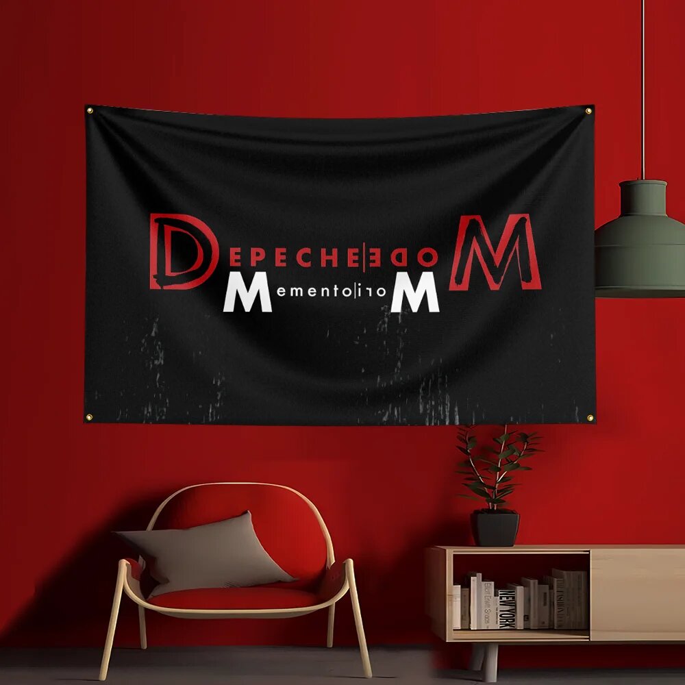 3x5 футов Depeche Mode Band концертный флаг полиэстер печатные автомобили флаги баннер гобелен для комнаты декор гаража концертный флаг