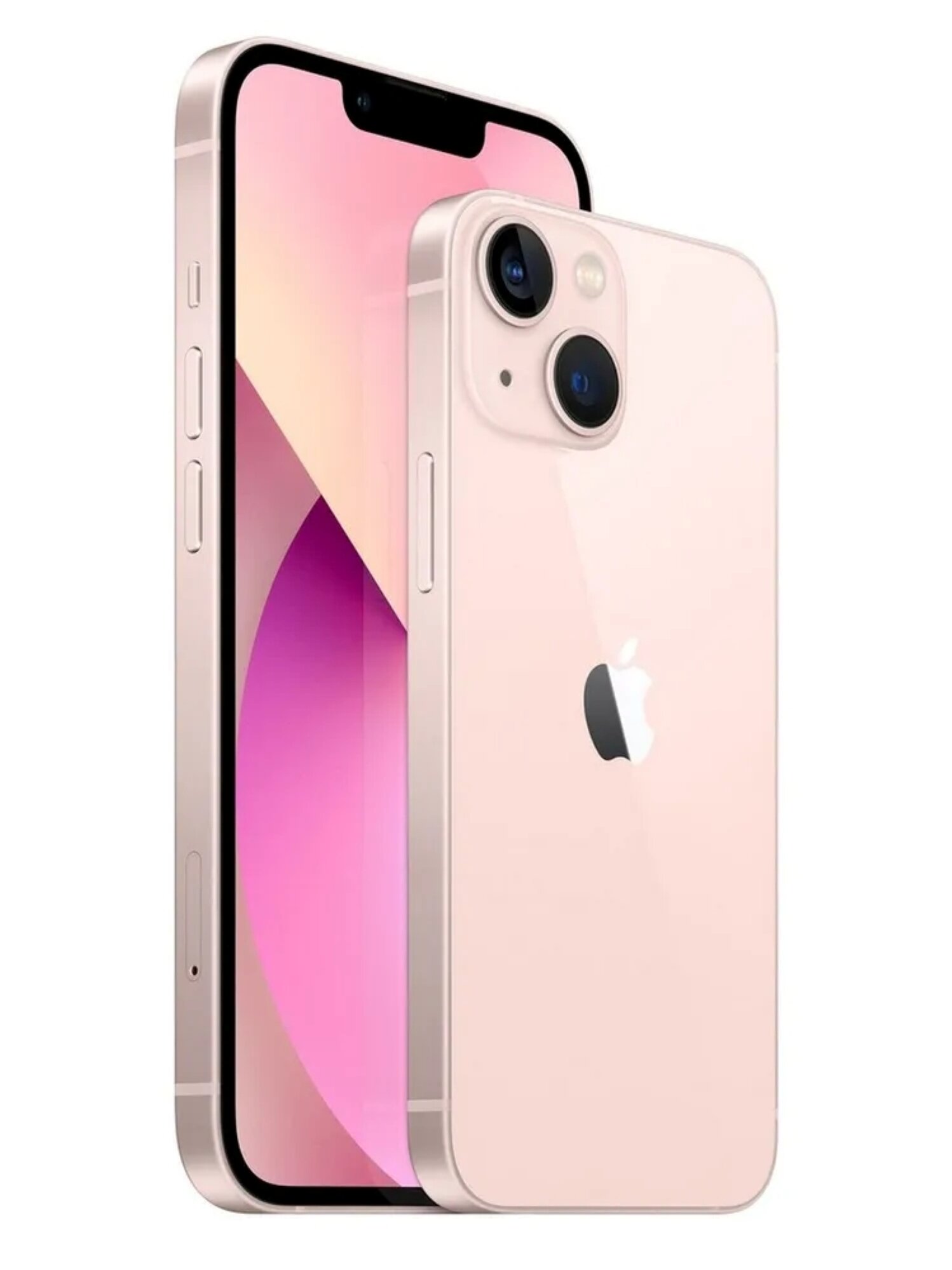 Смартфон Apple iPhone 13, 4 ГБ + 256 ГБ, розовый, nano SIM+eSIM