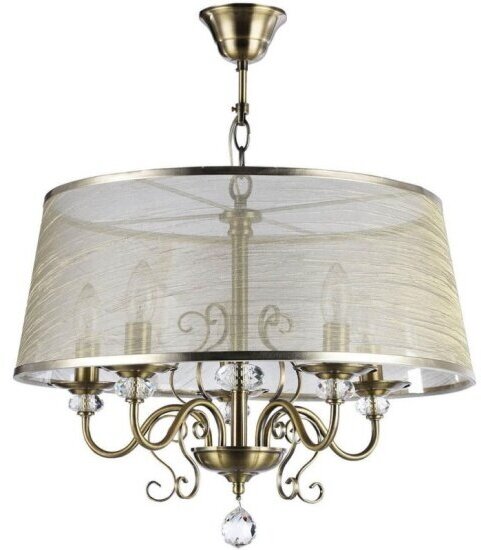 Подвесная люстра Freya Driana FR2405-PL-05C-BZ.