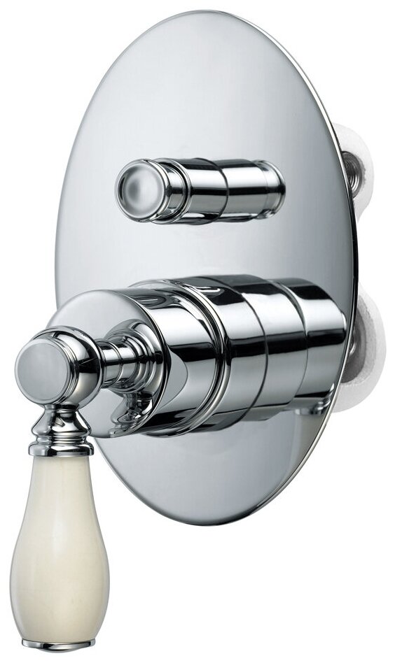 Смеситель для душа встроенный на 2 положения BOSSINI RETRO Z36207110 хром