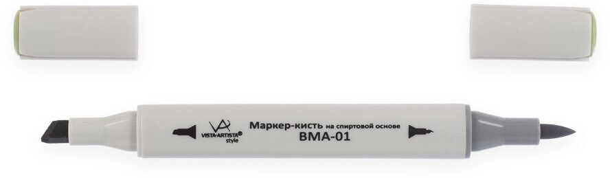 Vista-Artista Маркер-кисть на спиртовой основе "Style", Z456 оливковый/Olivine sela39 YTZ2