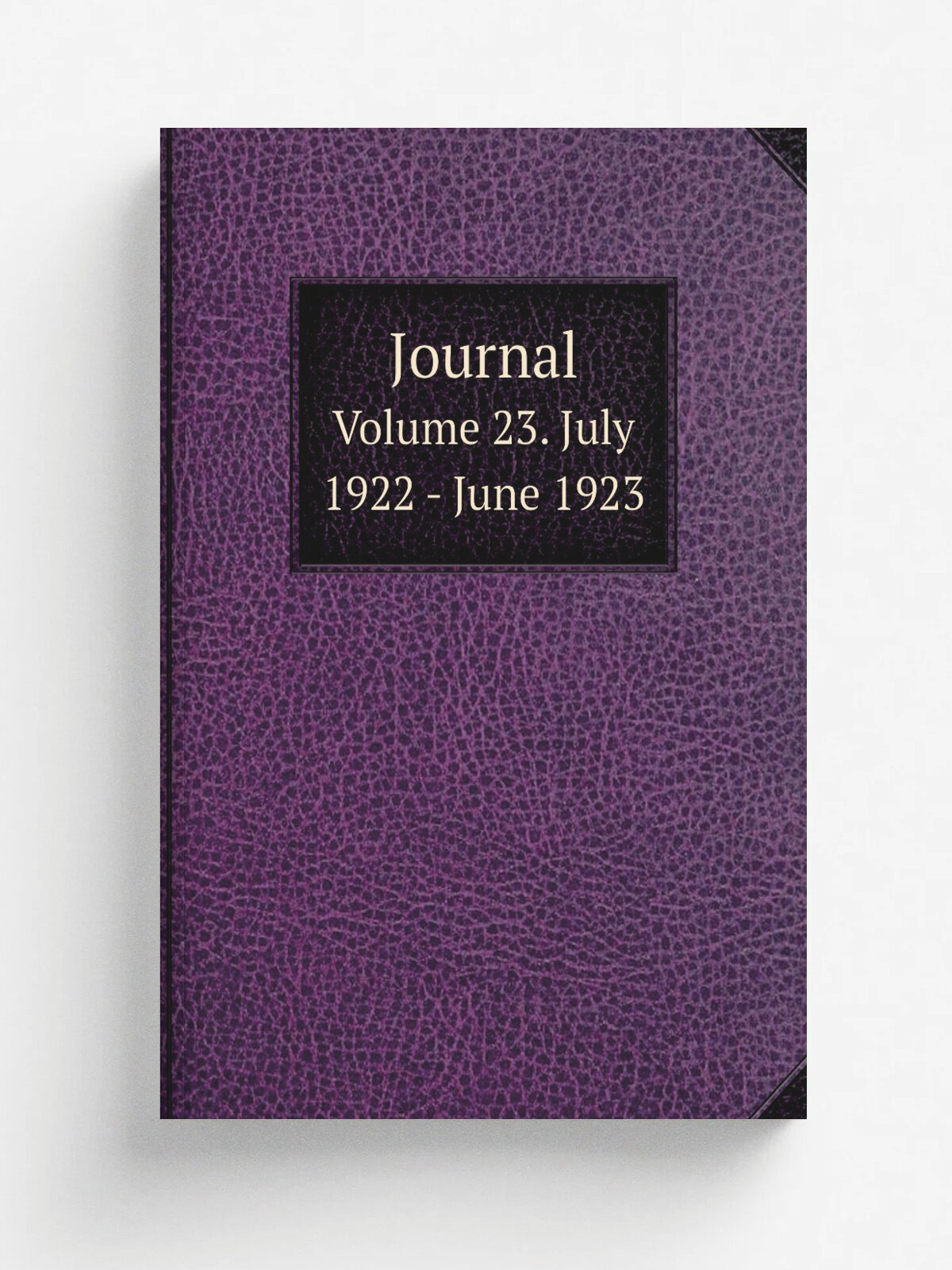 Journal. Volume 23. July 1922 - June 1923 | South African Institute of Mining and Metallurgy | 1898 | Johannesburg | Репринт