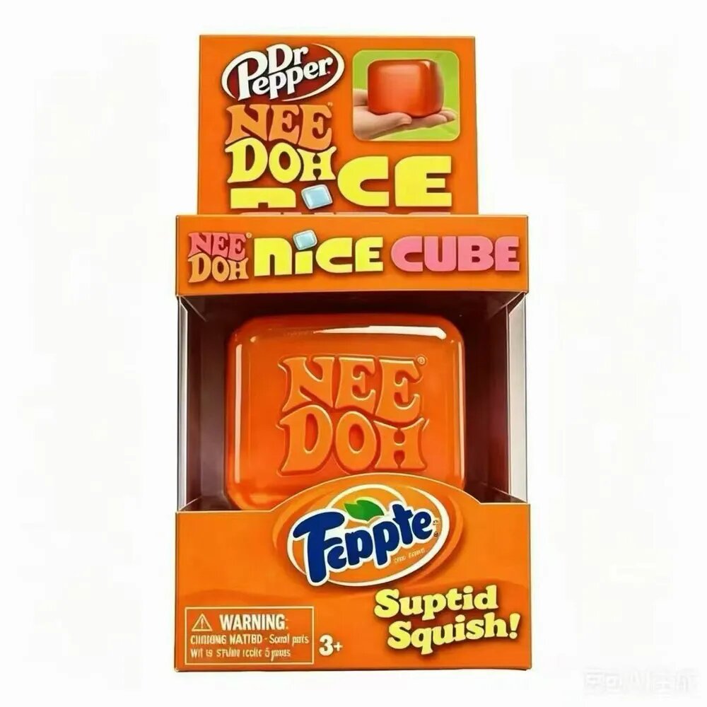 NeeDoh Nice Cube Schylling Сенсорные сжимающие игрушки
