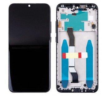 Дисплей для Xiaomi Redmi Note 8/8 2021 (M1908C3JC) модуль с рамкой Черный - OR