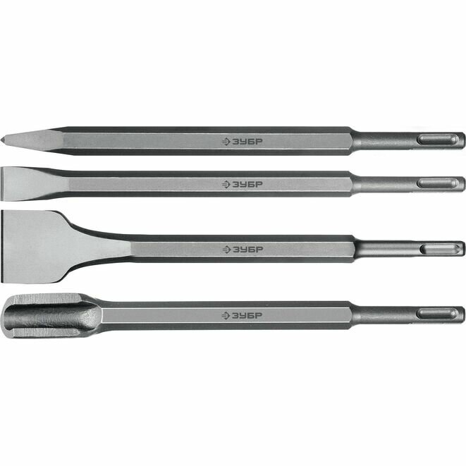 ЗУБР профессионал буран SDS-Plus Набор зубил 250 мм, 4 шт 29360-H4_z01