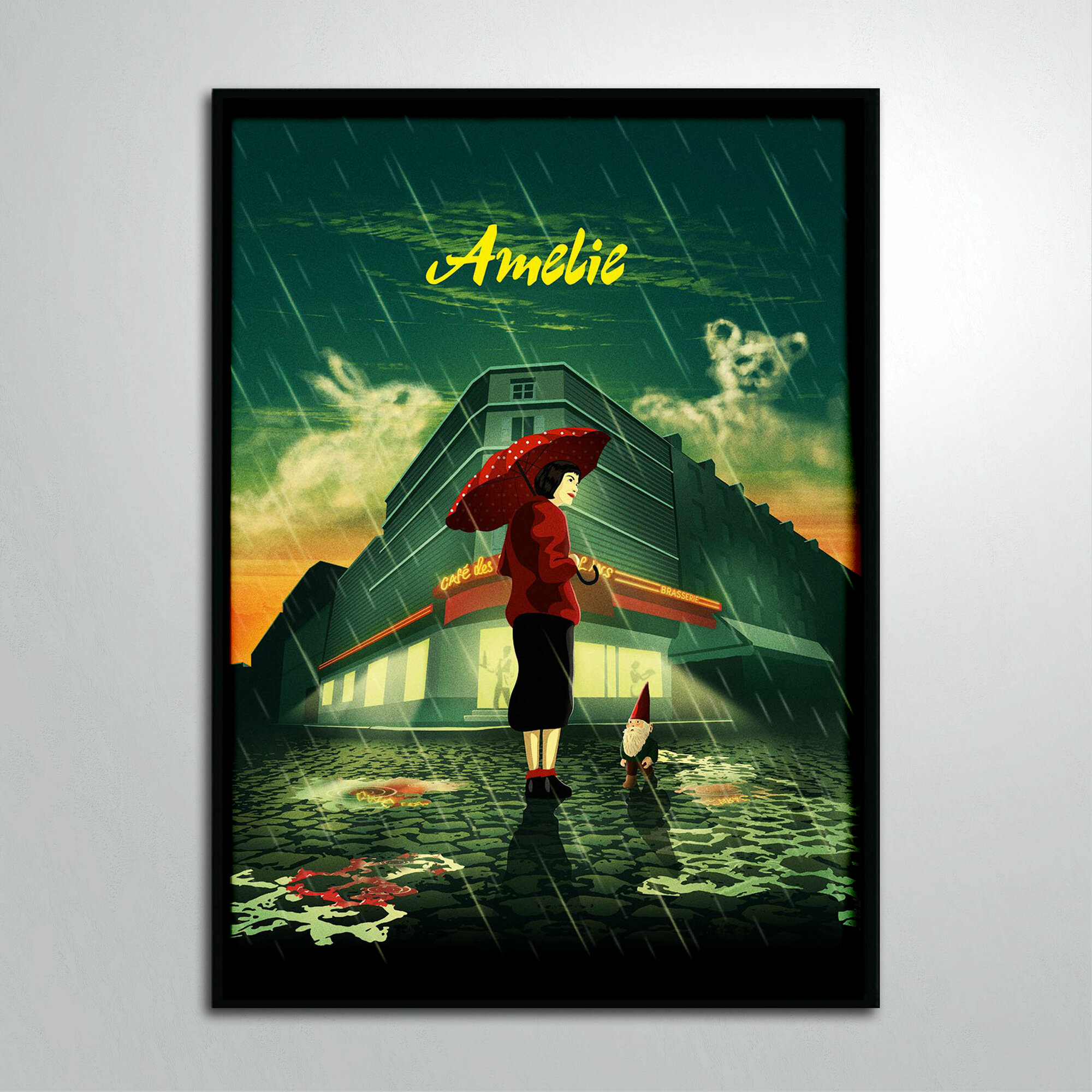 Постер без рамы/Одри Тоту Амели Арт Amelie (А2/420х594)