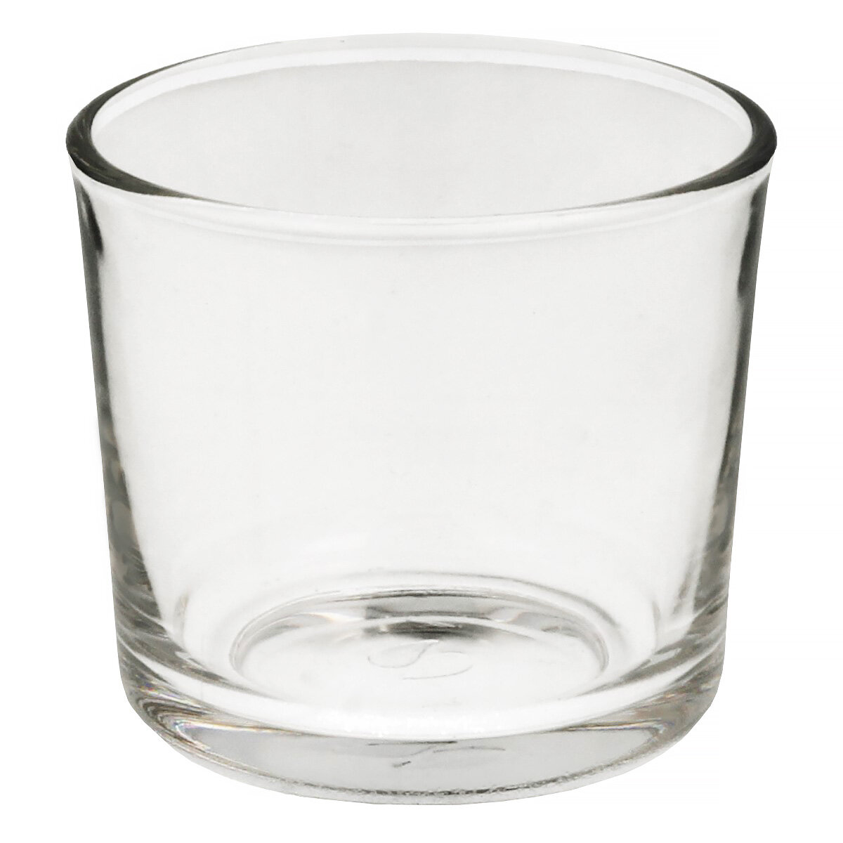 Эвис Подсвечник Дэйстеклянная заготовка для декорирования, d 6.2 см х 5.4 см