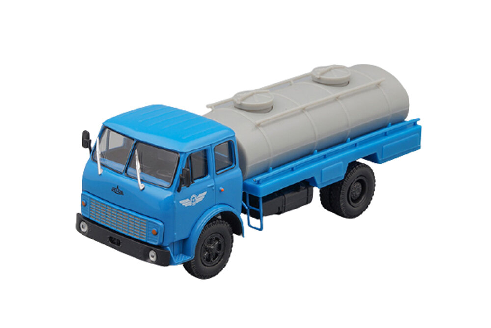 Модель коллекционная НАШ автопром Минский 5334 АЦПТ-62 цистерна голубой/серый