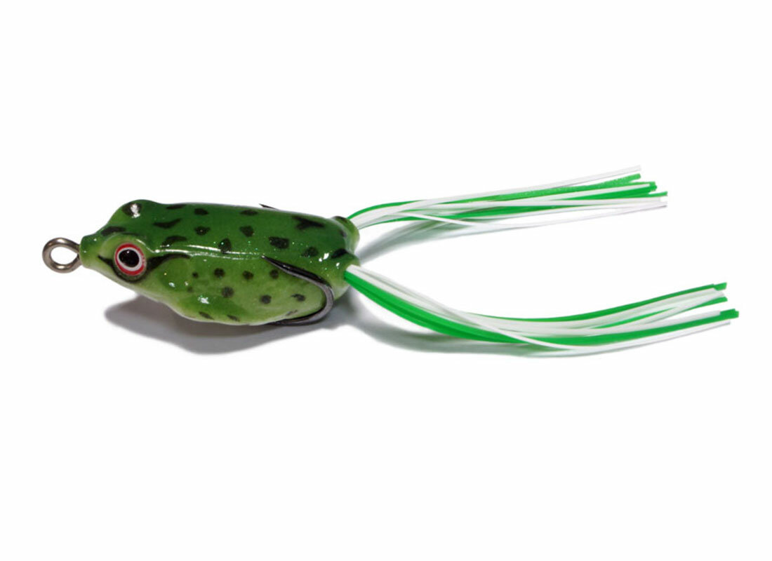 Приманка-незацепл. Kosadaka мягк. оснащ. плав. Лягушка имит. лапок LF22 35mm, 6g, цвет C90