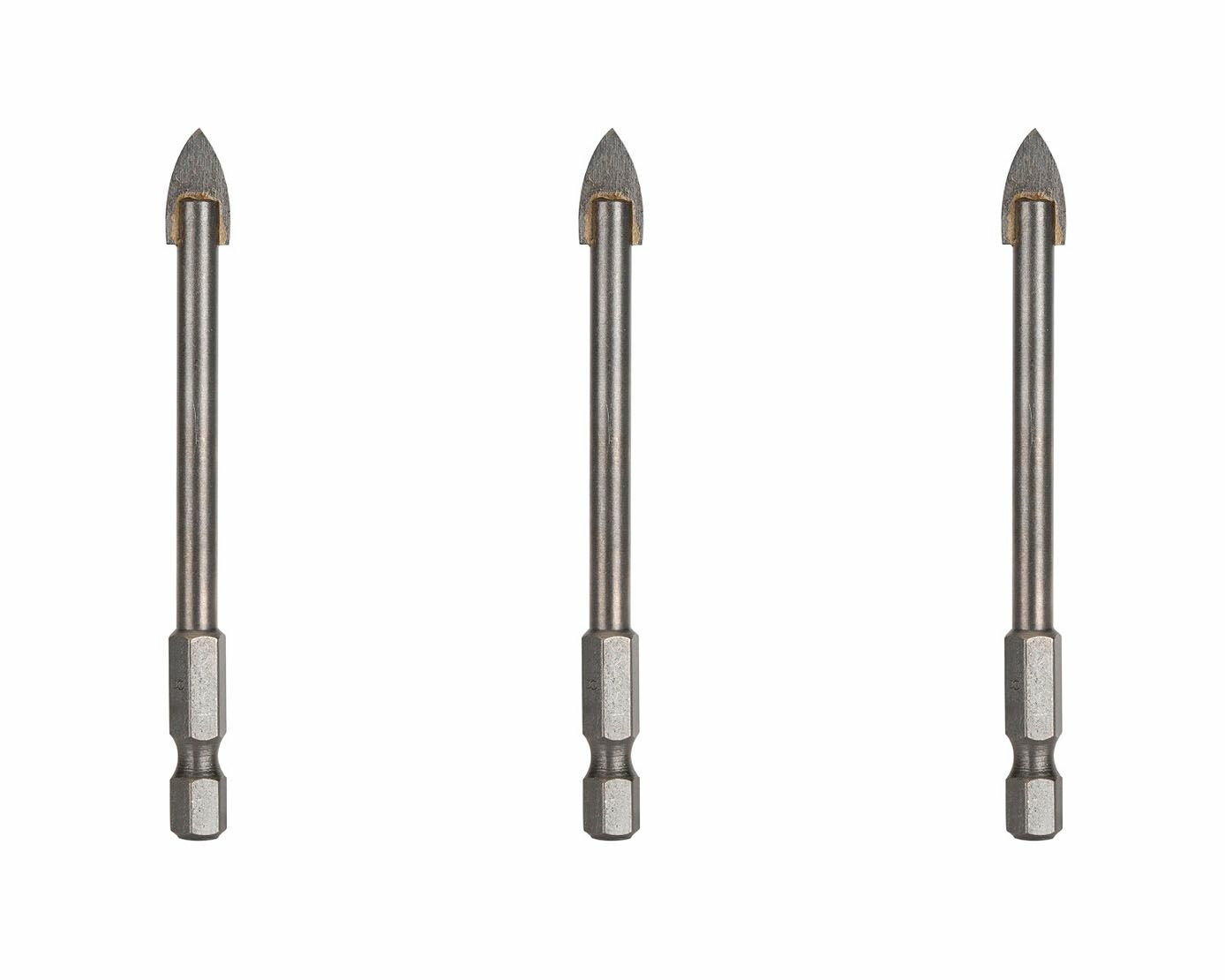 Сверло по плитке и стеклу Vira (554068) 8х85 мм CS45 (3 шт.)