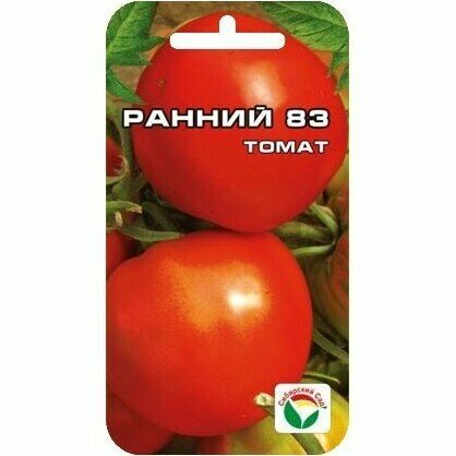 Семена томата Сибирский сад "Ранний-83", однолетние, 20шт