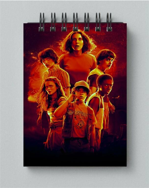 Блокнот Очень странные дела, Stranger Things №16, А4