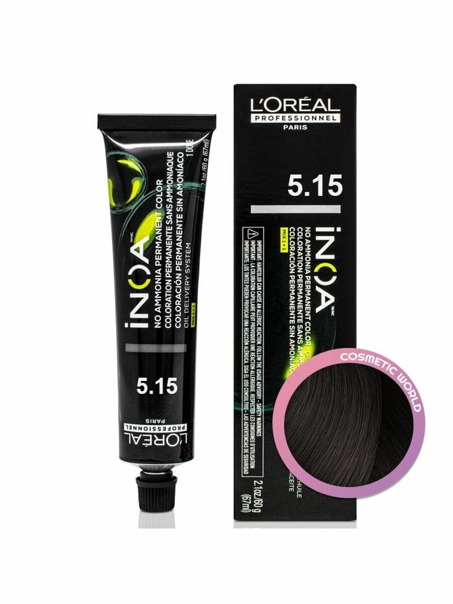 Loreal INOA 5.15 - Краска Иноа 60 мл