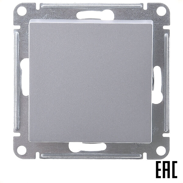 Механизм Atlas Design ATN000361 переключателя 1 кл. с/п алюминий Schneider Electric (4 шт. в наборе)