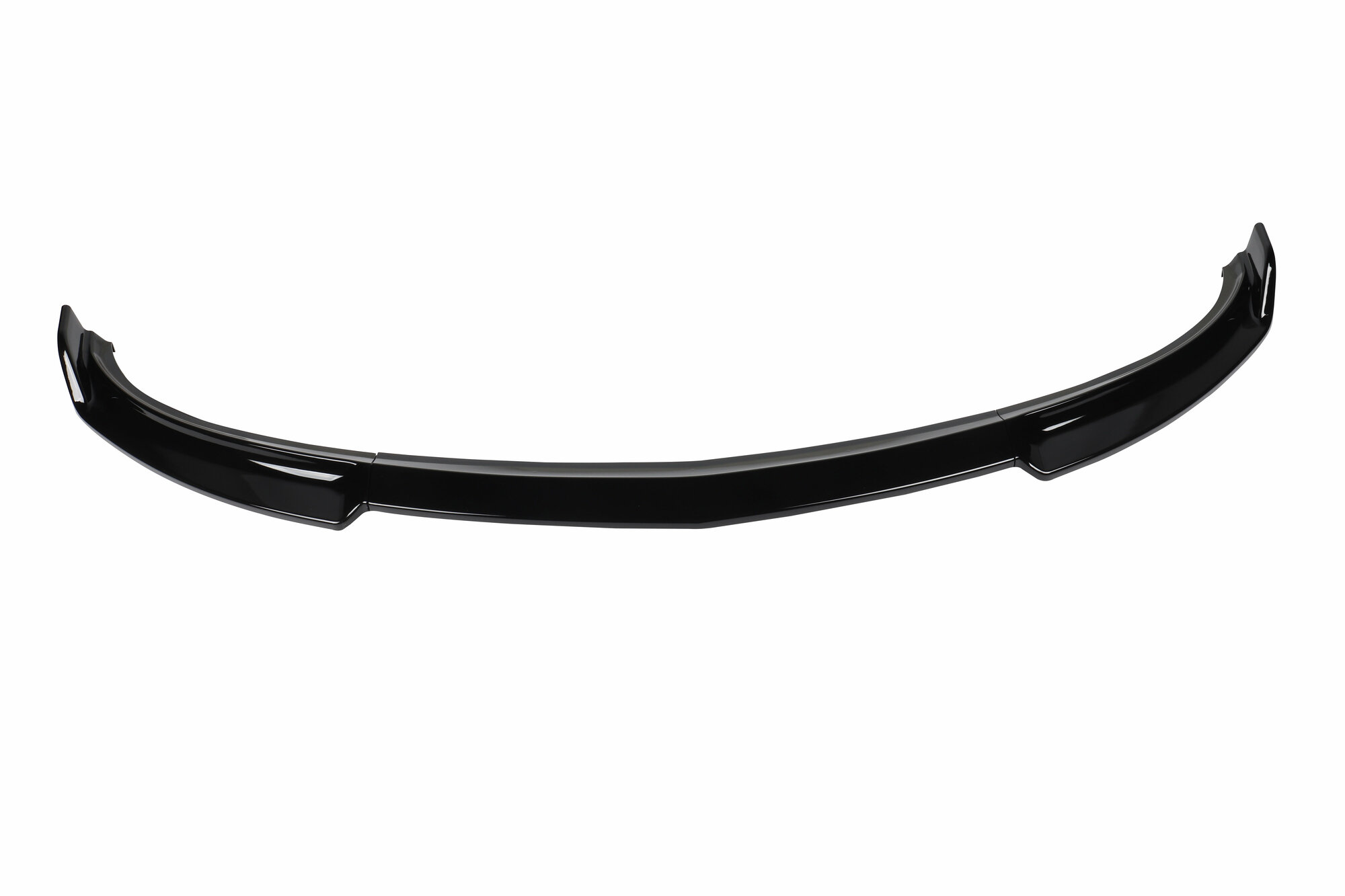 Губа сплиттер переднего бампера INFINITI G35 4dr 07-09 черный глянец