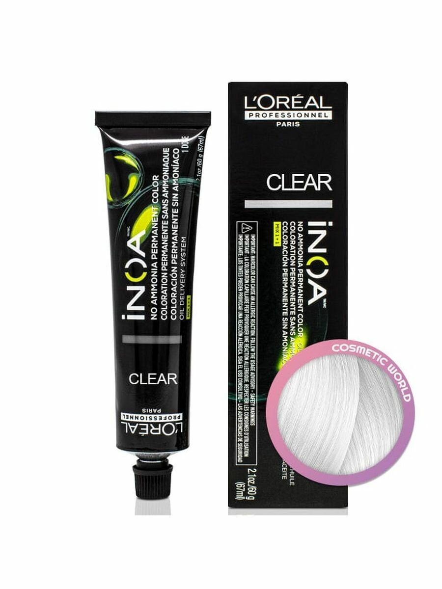 Loreal INOA Clear - Краска Иноа 60 мл
