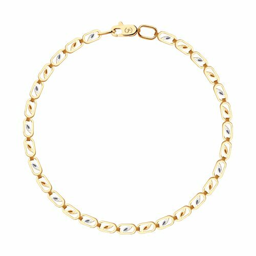 Браслет, красное золото, 585 проба