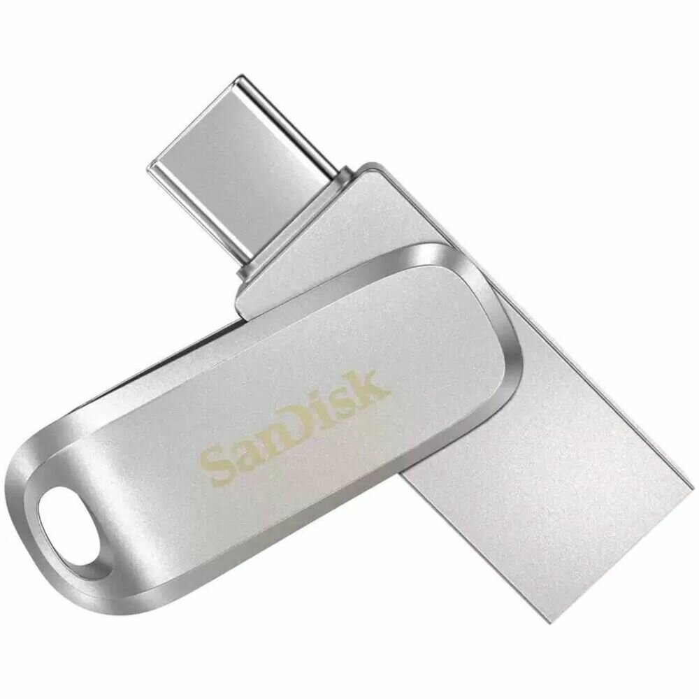 USB Flash накопитель 512GB SanDisk Ultra Dual Drive Luxe (SDDDC4-512G-G46) USB 3.0 + Type C (OTG) Серый