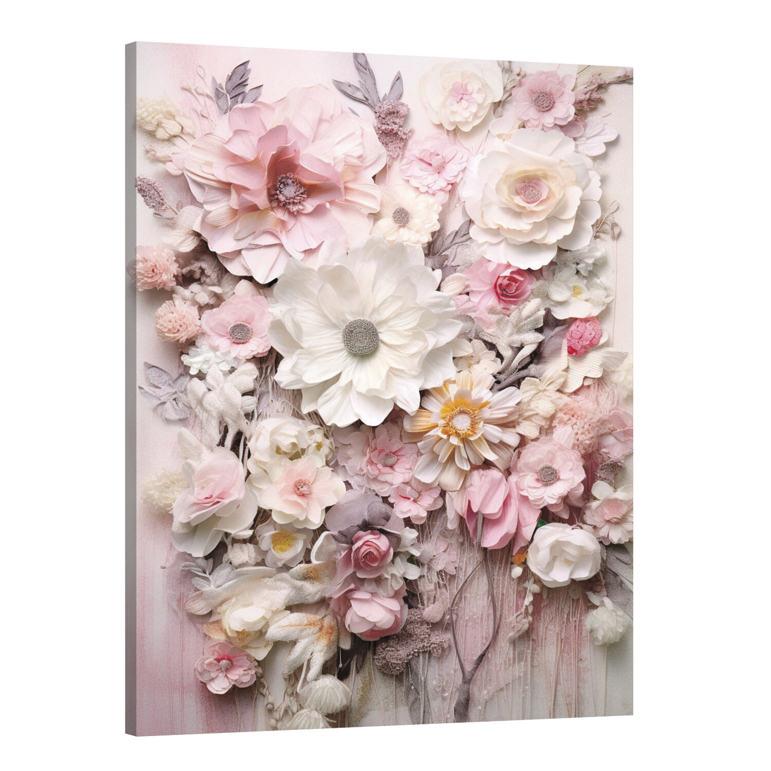 Интерьерная картина 50х70 "Цветочный шик"