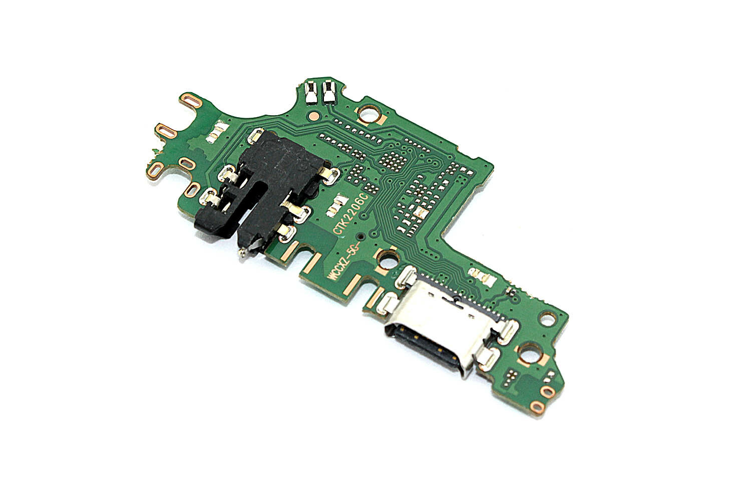 Нижняя плата (шлейф) с разъемом зарядки и микрофоном для телефона Huawei Honor 30 Lite